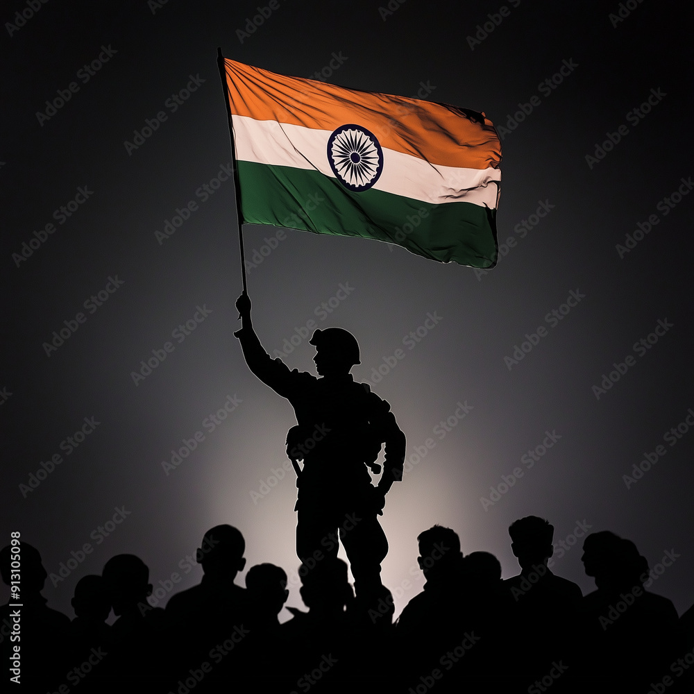 indian soldier hoisting flag, flag hoisting indian soldier, indian army ...