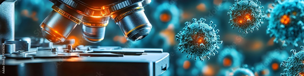 Intricate 3D Model of Viral Particles Revealed in Medical Sample Under ...