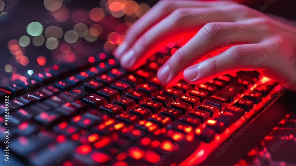 Cybersecurity breach, phishing scam, computer virus, identity fraud ...