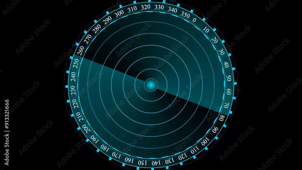 technology radar scanning Hud animation ,interface sonar radar screen ...