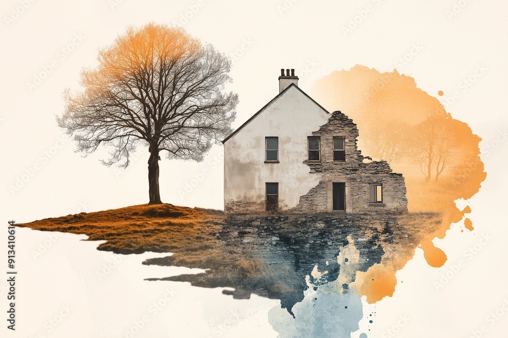 Alternate Timelines: A Collage of Photographs Depicting the Same ...