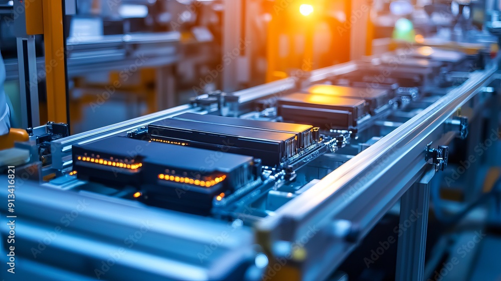 The highperformance and capacity battery manufacturing process involves ...