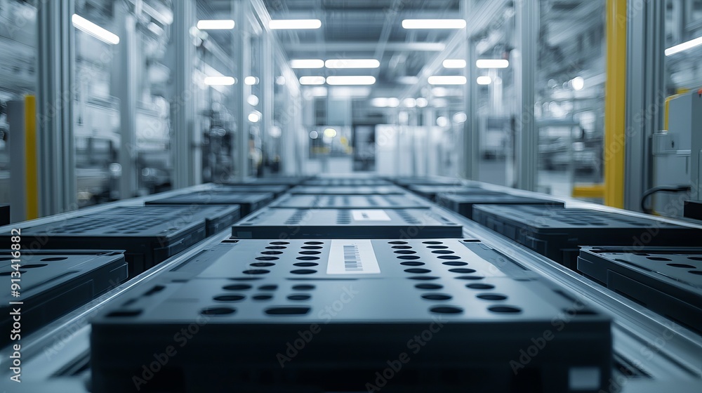 The highperformance and capacity battery manufacturing process involves ...