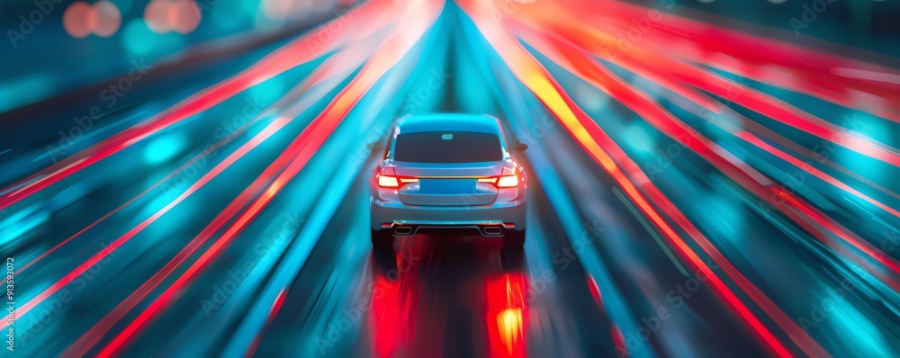 Autonomous vehicle routing for maximum speed efficiency, Speed ...