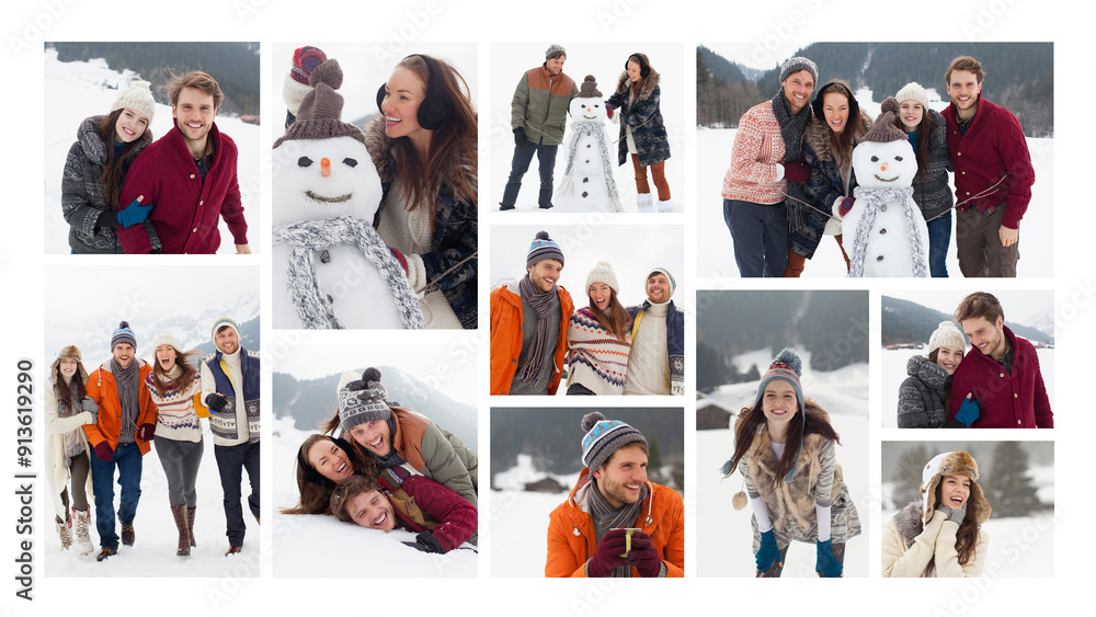 Video Slideshow & Collage Template Stock Template | Adobe Stock