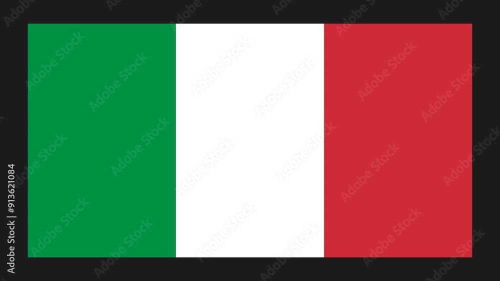Italy Paper Folding Flag, Italy Flag, Flags Animation, Italy Banner ...
