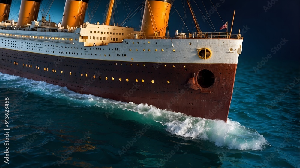 Titanic's lifeboats, a stark reminder of the ship's insufficient safety ...