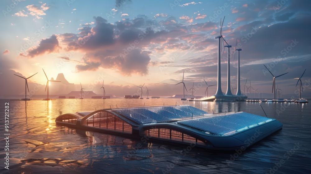 Discover the efficiency of futuristic energy designs, harnessing solar ...