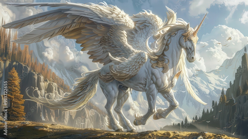 Discover the mystical allure of mythological creature illustrations ...