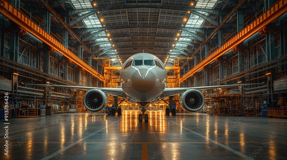 Aircraft in Final Assembly Phase. Aircraft in the final assembly phase ...