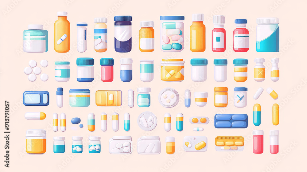 Different types of medicines and drugs used in medicine and healthcare ...