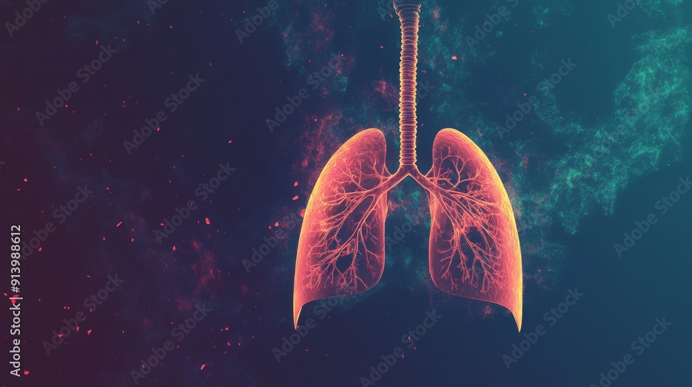 An artistic depiction of the human reproductive system with dynamic ...