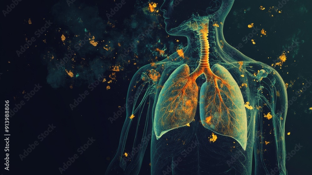 An artistic depiction of the human reproductive system with dynamic ...