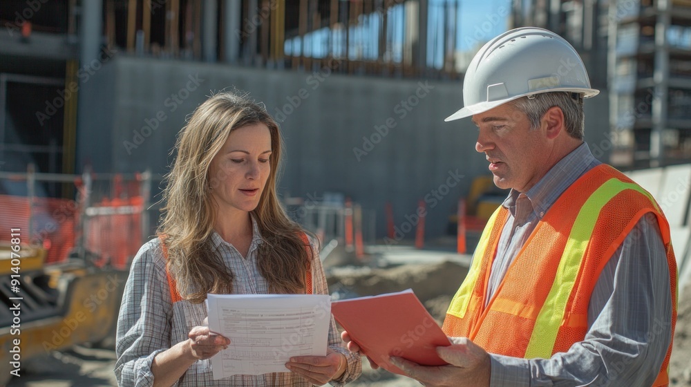Generate a photo realistic image of auditors conducting a safety audit ...