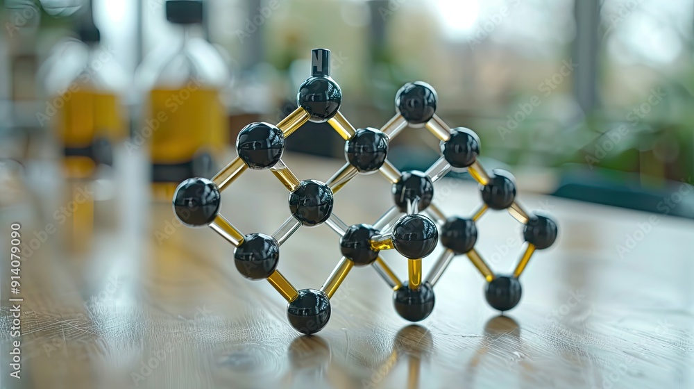 Visualizing the van der Waals structure of tripeptide molecule in a 3D ...
