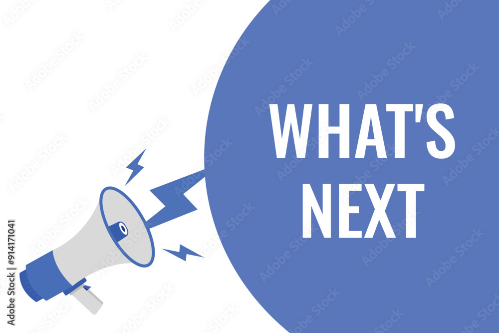 what's next button, banner, label, template for website. what's next ...