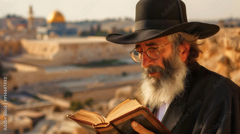 Jewish rabbi and third temple of Solomon Temple of God in Jewish ...