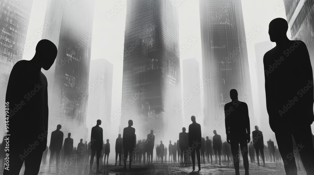 Dystopian Societies, regime's propaganda, oppressive atmosphere and ...