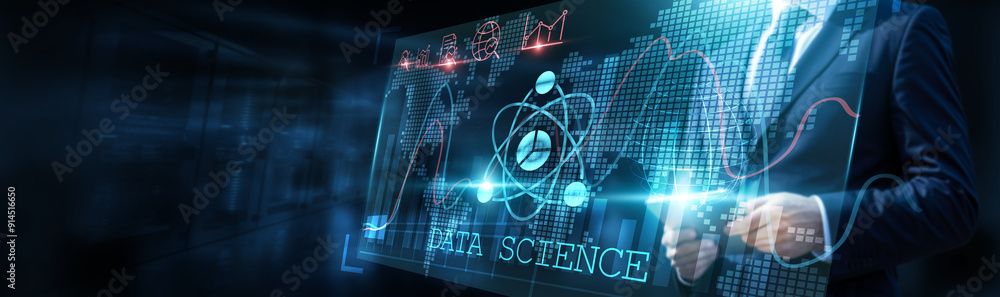 Data scientist meticulously analyzes complex datasets, visualizing ... Data scientist meticulously analyzes complex datasets, visualizing ...