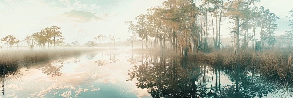 Symbolic Double Exposure Highlighting the Unique and Fragile Ecosystem ...