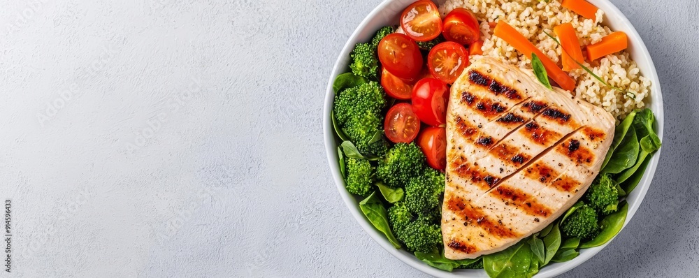 Healthy meal plan template emphasizing moderation and balance for a ...