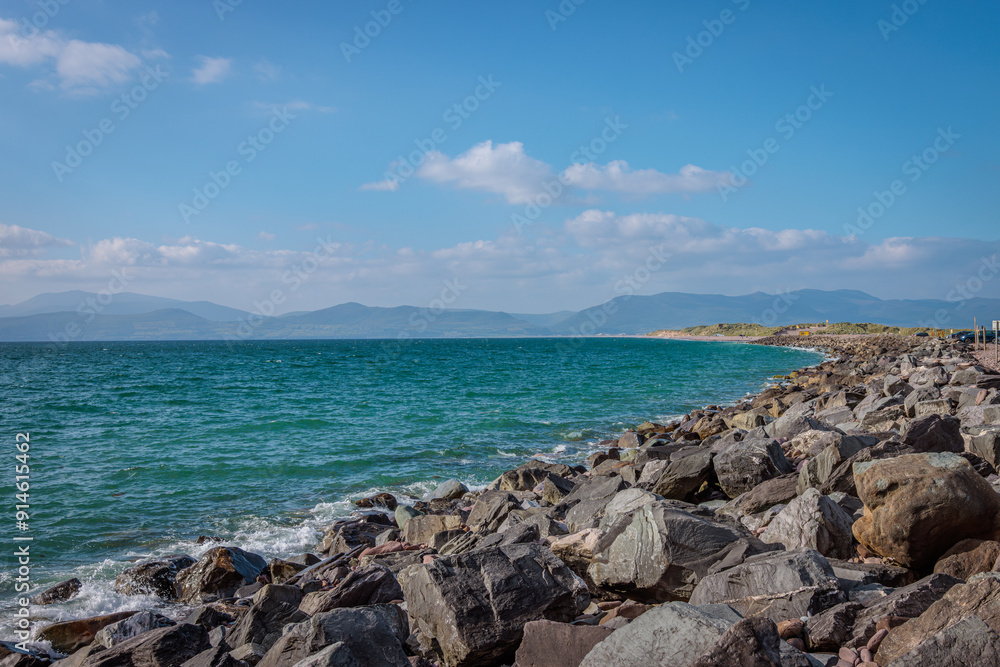 Rossbeigh, Ireland - June 8 2024 "Rossbeigh and Rossbeigh beach during ...