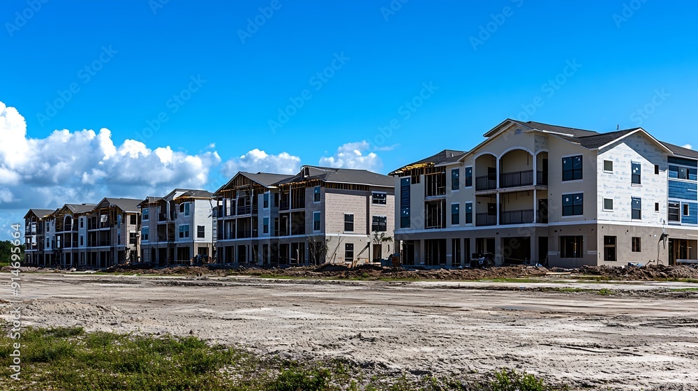New apartment buildings under construction in North Port Florida ...