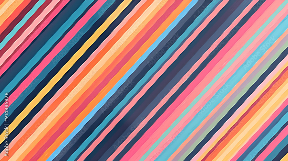 Striped diagonal background with slanted lines. Stripy backdrop for ...