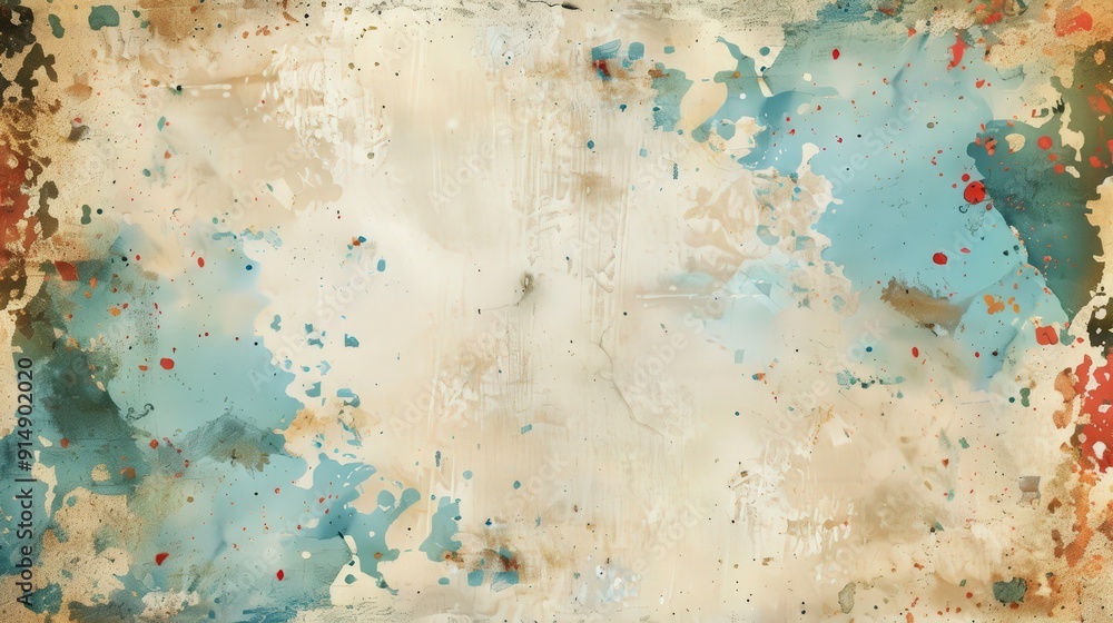 Create a frame for a vintage poster. How do you use design elements to ...