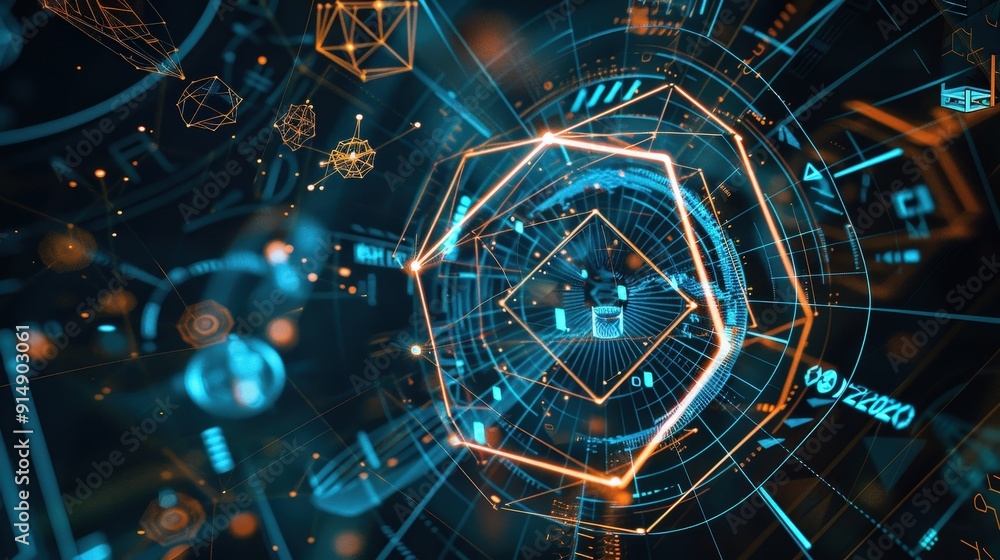 Geometric patterns in technology. Discuss how geometric designs are ...