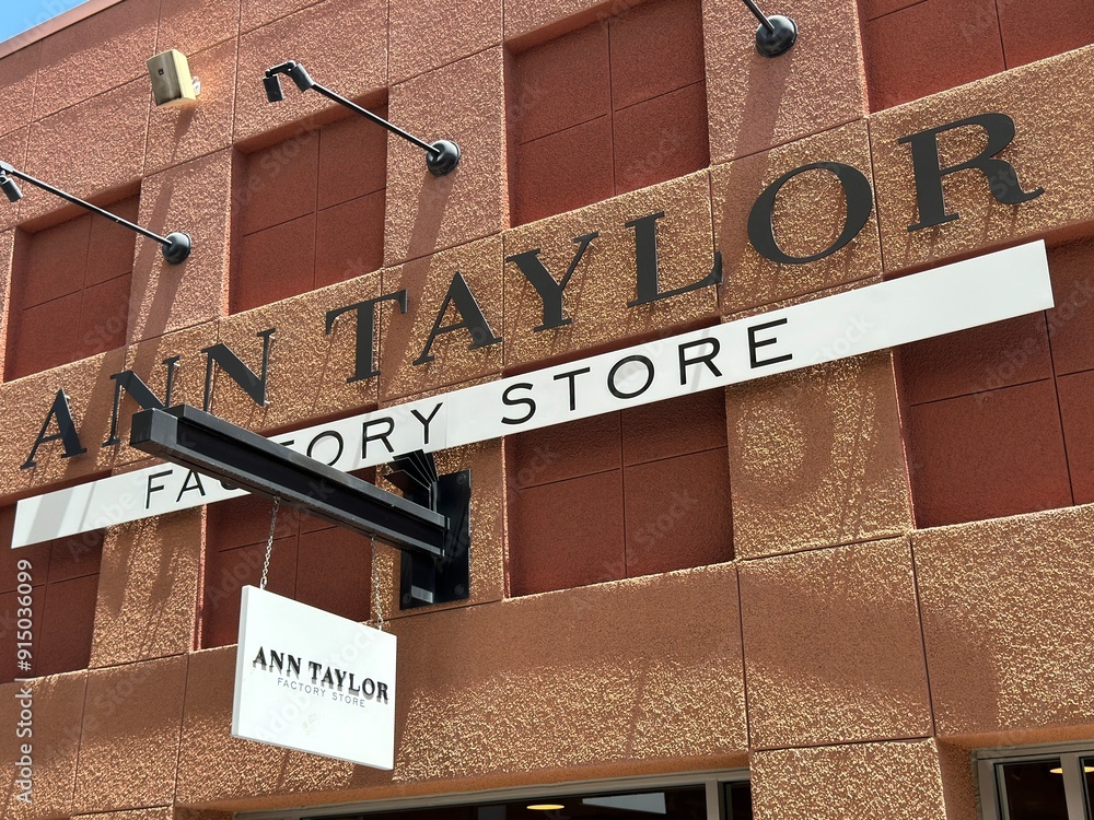 Las Vegas,Nevada,USA-June 17th 2024: Ann Taylor Factory store brand ...