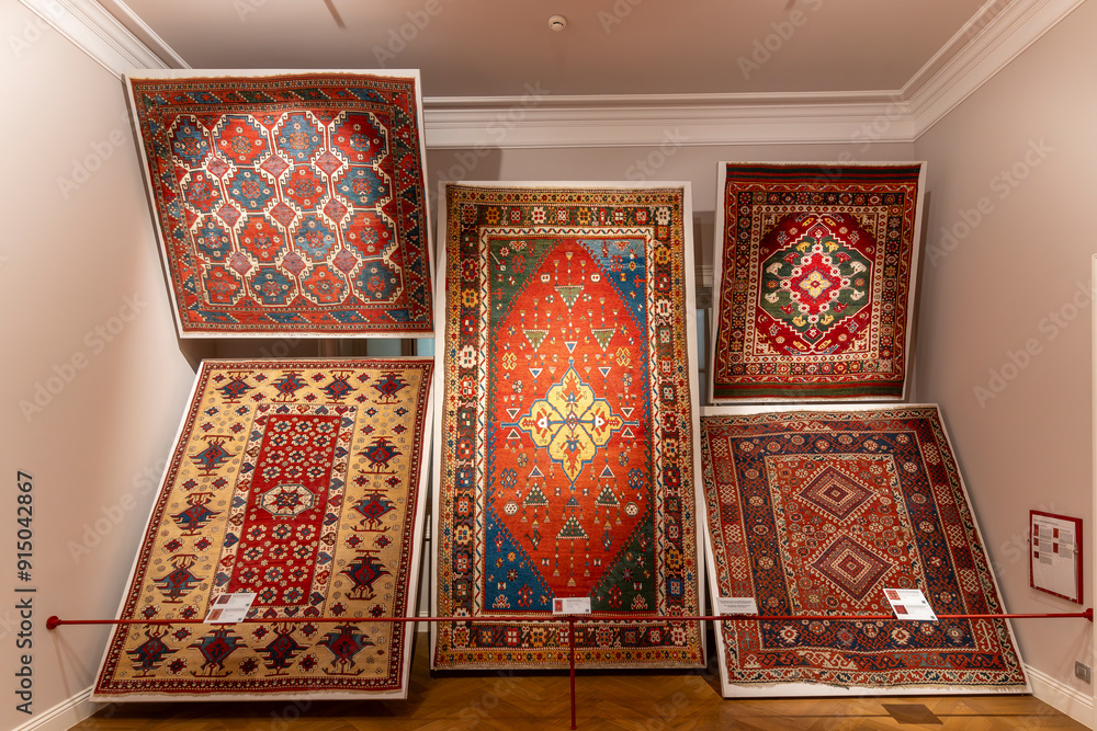 Bornova, Turkey - August 06, 2024 : The Arkas Carpet Collection view in ...