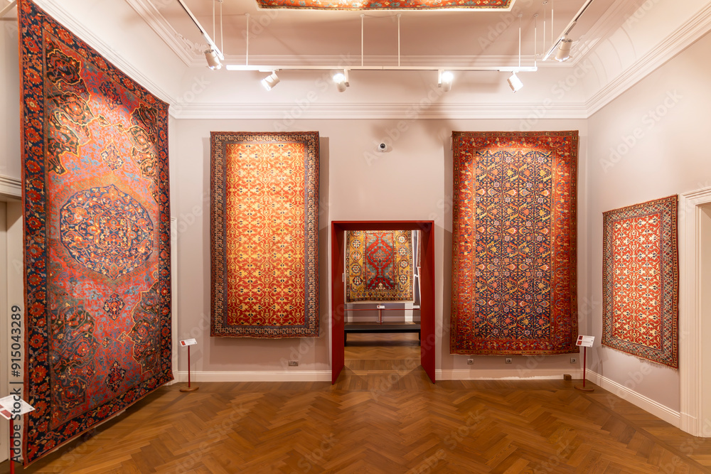 Bornova, Turkey - August 06, 2024 : The Arkas Carpet Collection view in ...