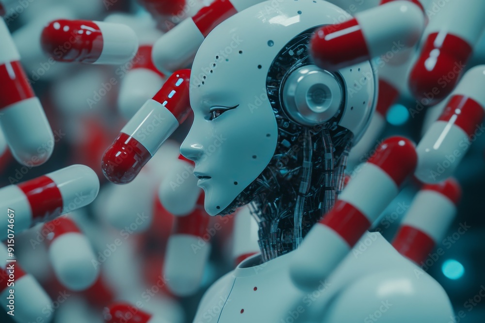 Robot Engaging with a Computerized System Demonstrating the Symbiosis ...