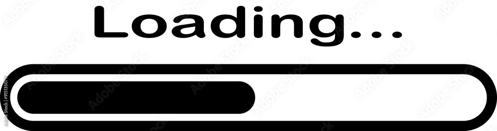 Loading Icon On transparent background, Horizontal Loading Bar, Loading ...