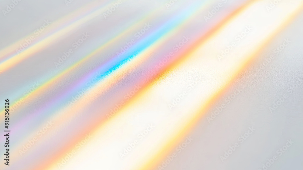 Blurred Rainbow Light Refraction Texture Overlay Effect for Photos and ...