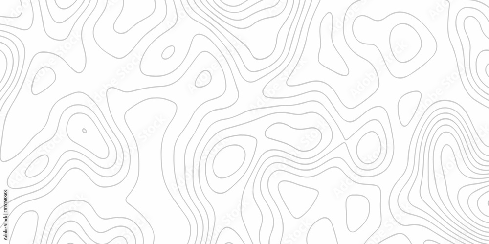 Minimal abstract pattern with lines topographic map background ...