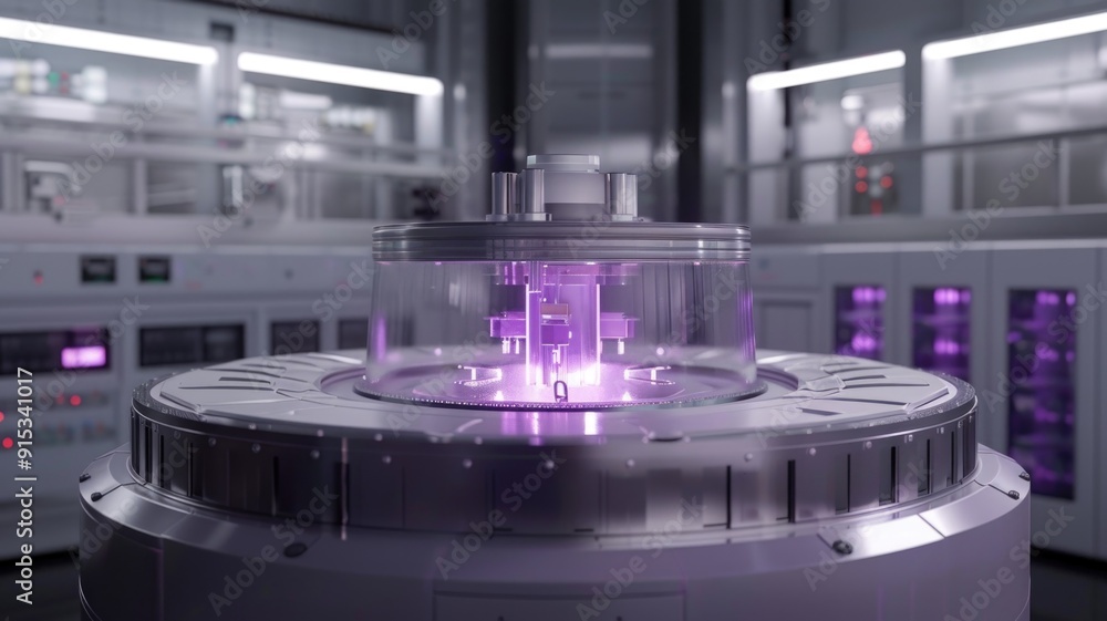An animated model of a fusion reactor concept, demonstrating how ...