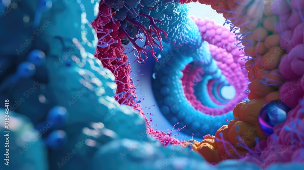 An animated journey through a lipid bilayer, demonstrating membrane ...
