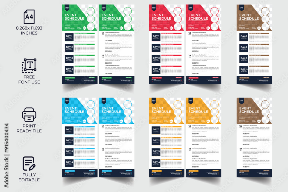 Rollup Technical Data Sheet layout template. Roll up modern Dl product ...