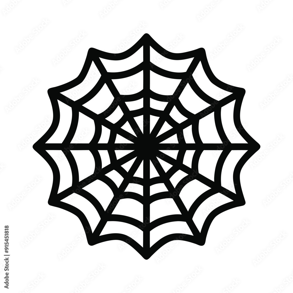Spin a web of spookiness with Halloween spider web icon the perfect ...