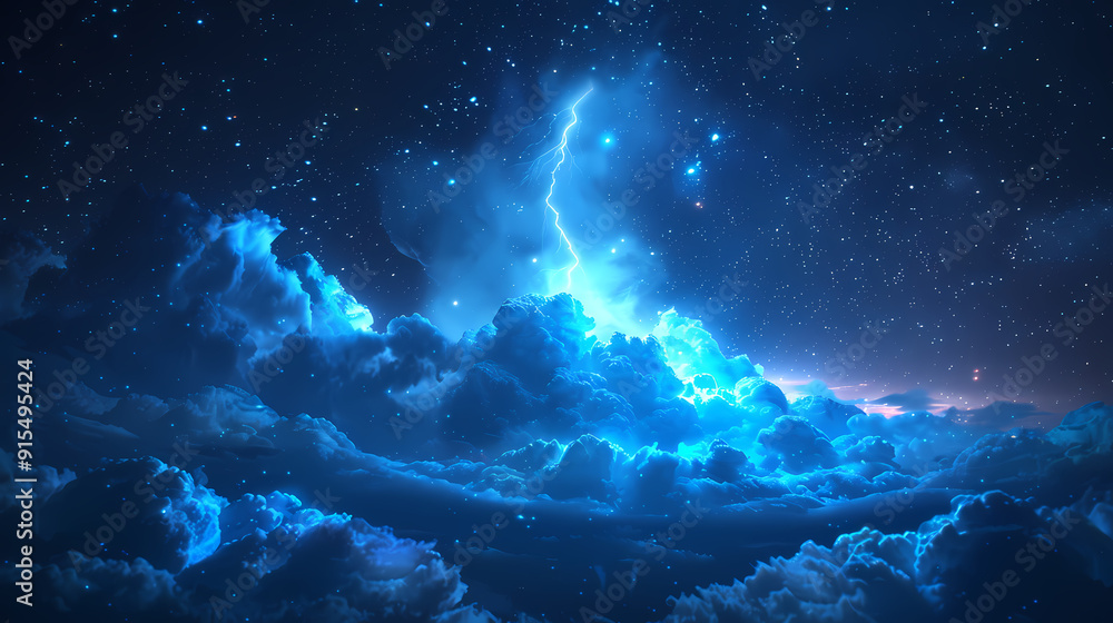 The Blue Jet lightning phenomenon occurs in the upper atmosphere. When ...