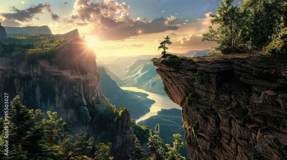 Iconic landmarks of natural beauty. Describe a natural wonder or ...