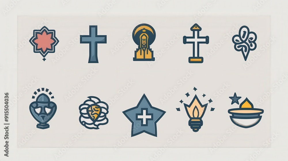 Icons are symbols that convey meaning at a glance. Describe an iconic ...