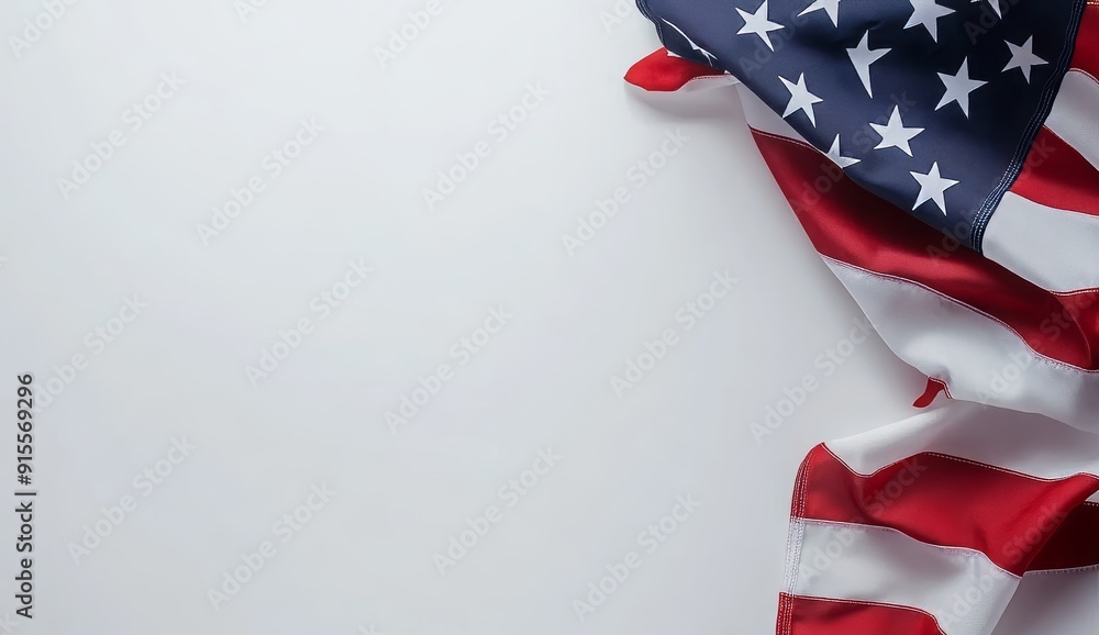 American independence flags in PNG are a symbol of patriotism. Stock ...