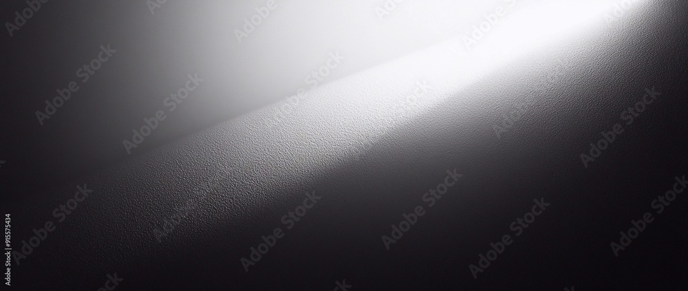 Black and white gradient background with light effect, light gray tone ...