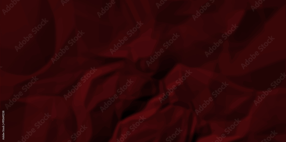 red wrinkly backdrop paper background. panorama red grunge wrinkly ...