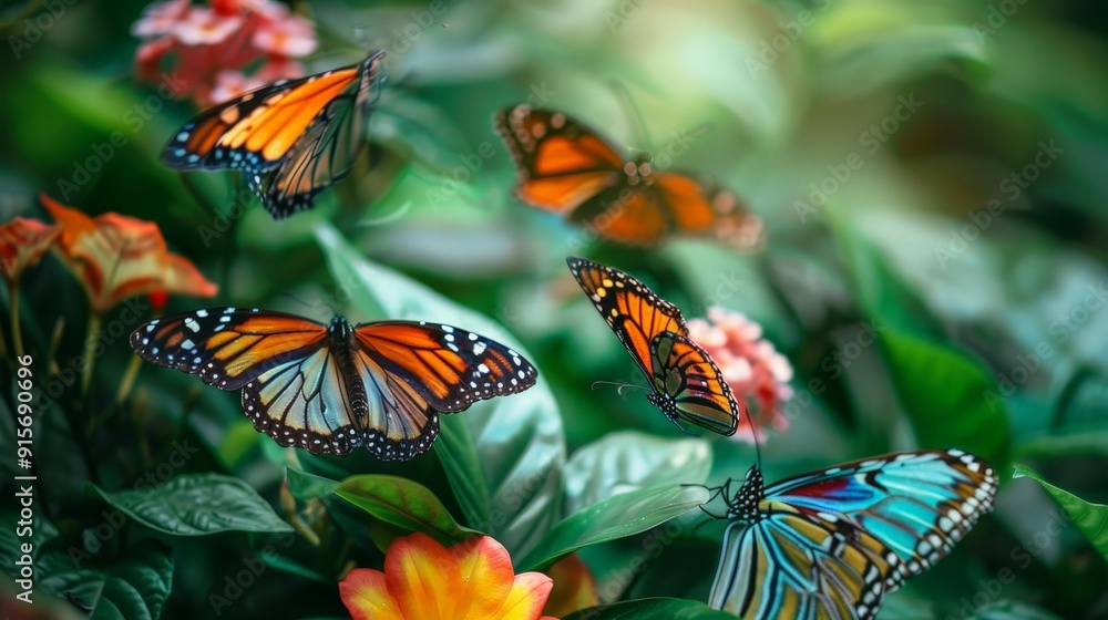 Describe the different types of butterfly habitats. How do butterflies ...