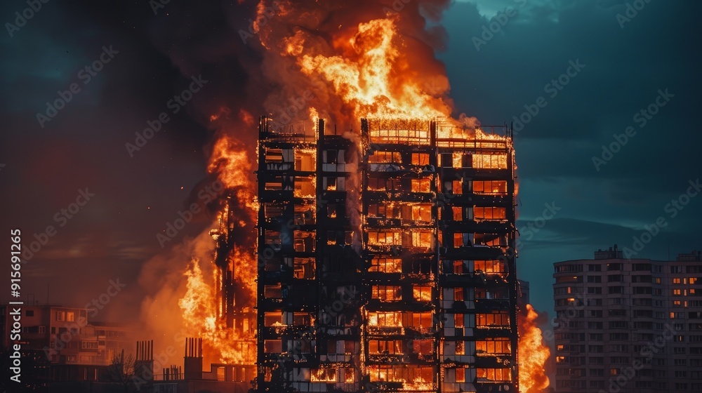 Describe the effects of fire on building materials. How do different ...