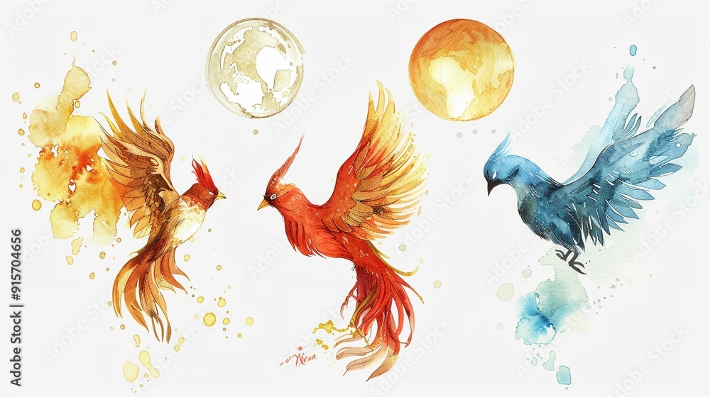 Horoscope symbols for qualities (cardinal, fixed, mutable),Clipart ...
